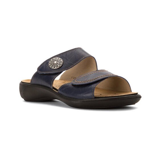 Romika | Shoes | New Romika Womens Ibiza 64 Slide Denim Size 37 Us 6 65 ...